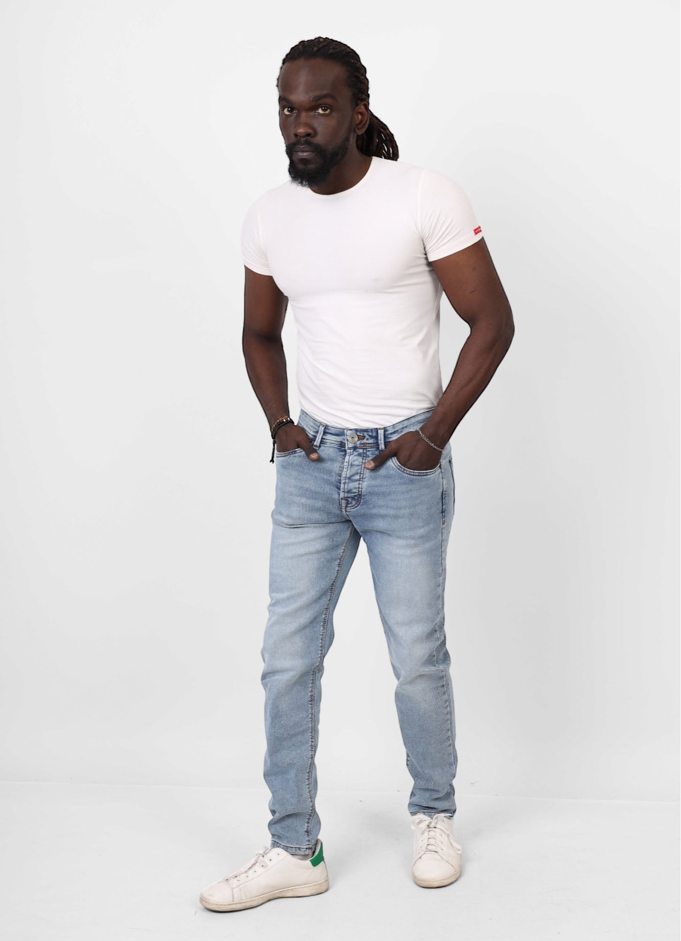 Skinny Fit Beka Light Blue Casual Jeans – Jeanzy E-Commerce